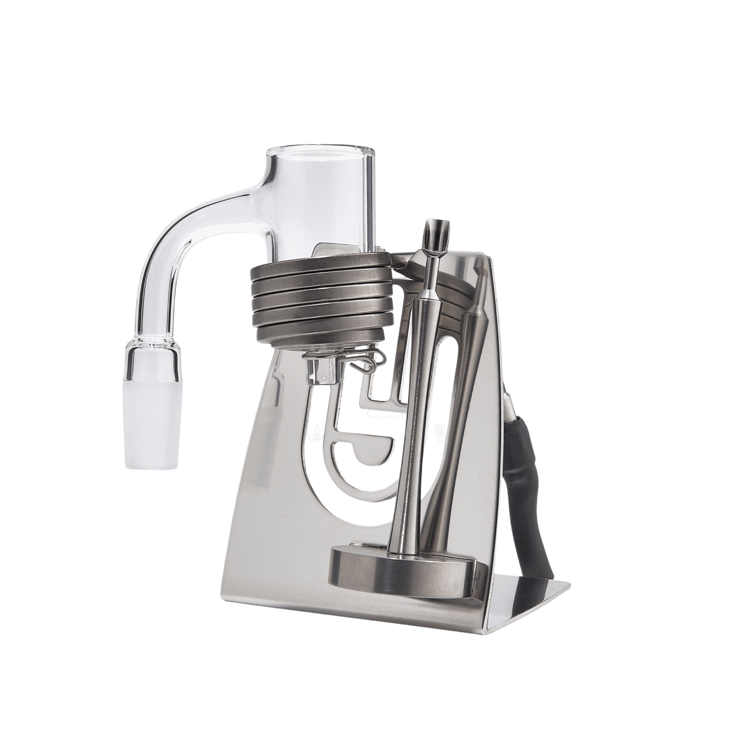 LCD E-Nail Quartz E-Banger & Rig Kit