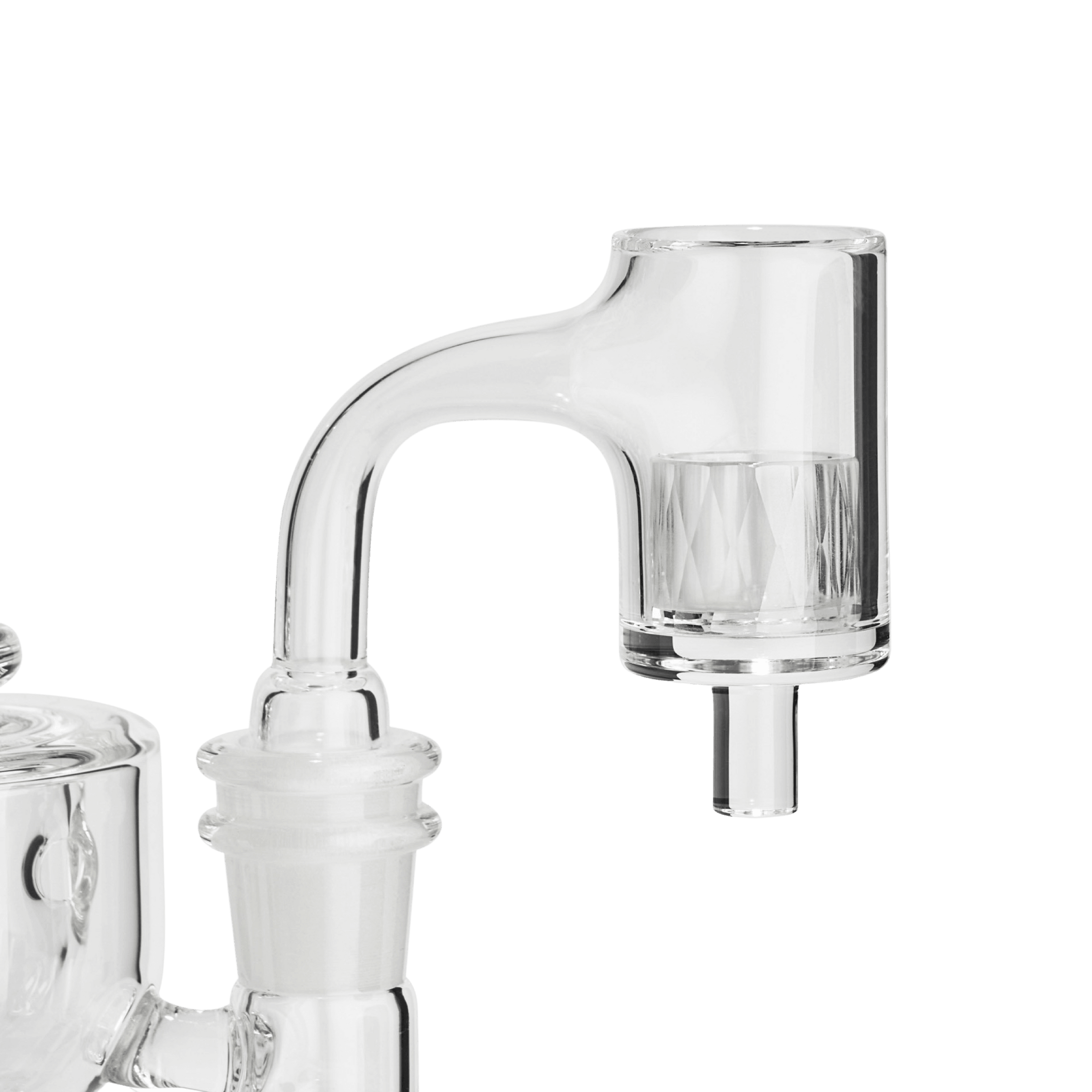 Quartz E-Banger Faceted Sapphire Insert